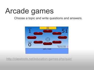 Creating games at school | PDF