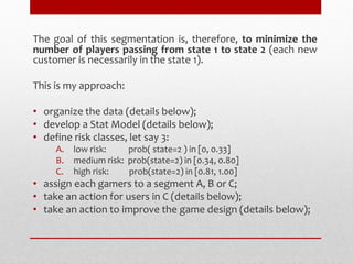 Games Analytics and players segmentation | PDF
