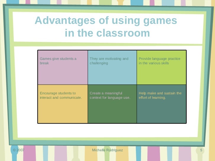 Games And Methods For Teaching ESL Games And Methods For Teaching ESL