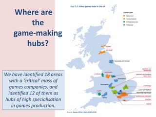 A map of the UK games industry | PPTX