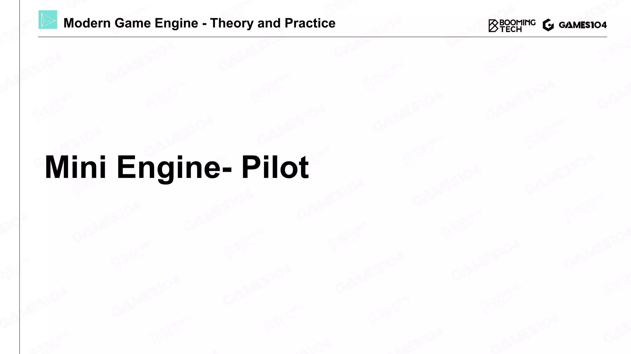 Lecture 02: Layered Architecture of Game Engine | GAMES104 - Modern Game Engine: Theory and ...