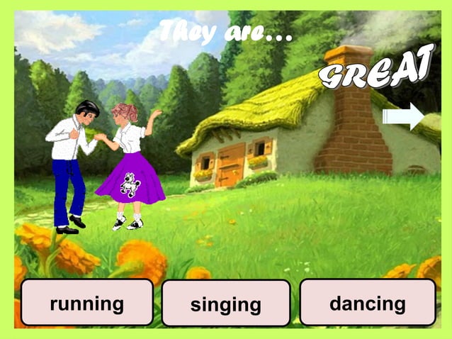 GAMES ABOUT THE PRESENT CONTINUOUS.ppt 1 | PPT