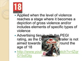 Games aimed at different ages | PPTX