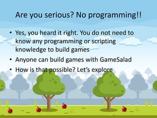 Hybrid Game Development with GameSalad | PDF