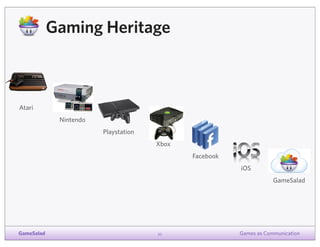Video Games as Communication. Democratizing game development and reaching billions of mobile ...