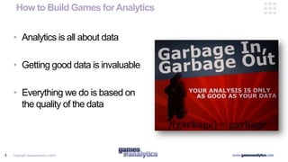 Games Industry Analytics Forum 2 - GamesAnalytics | PPT