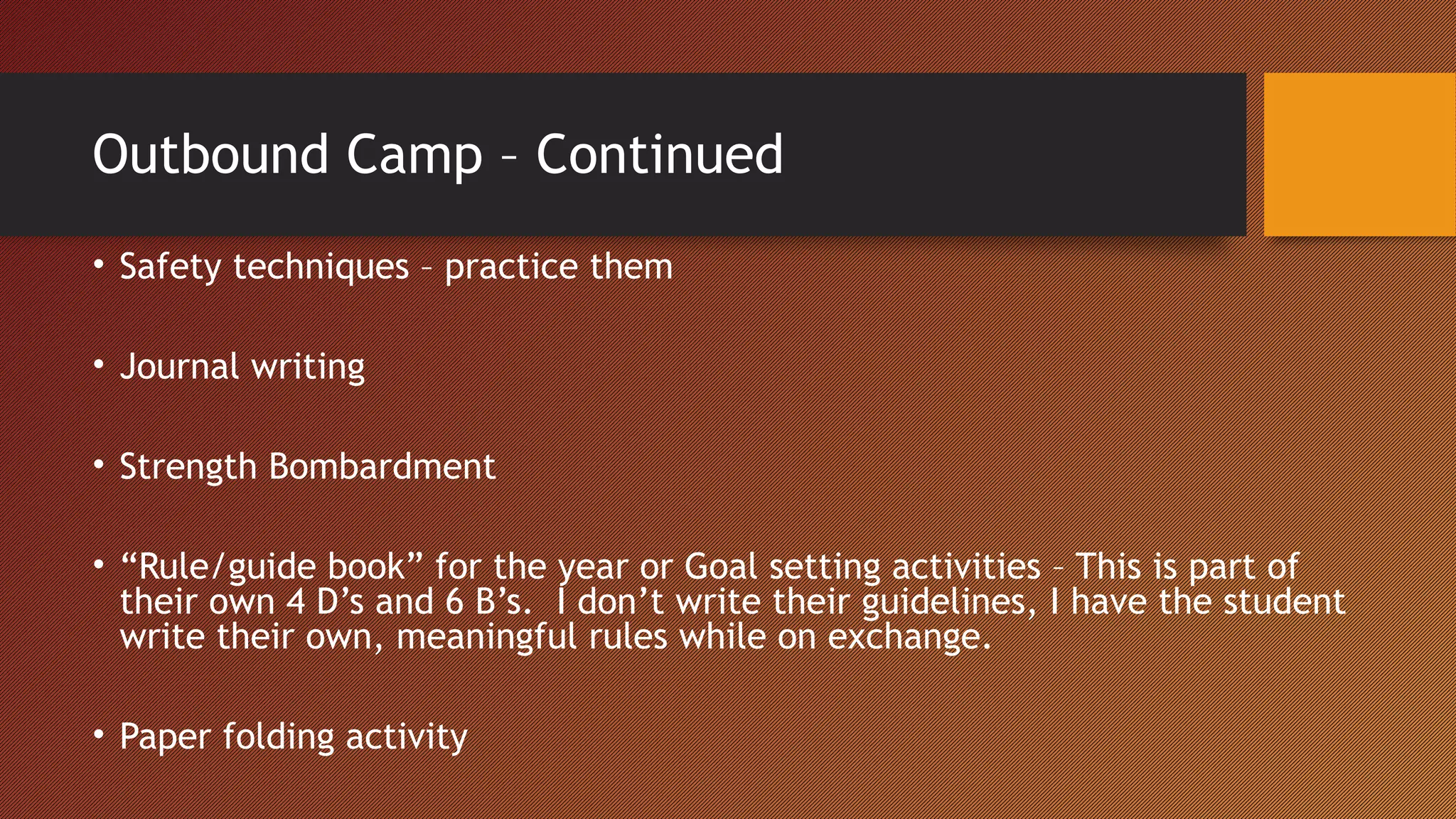 Engaging Students During Orientation: Games People Play | PPS