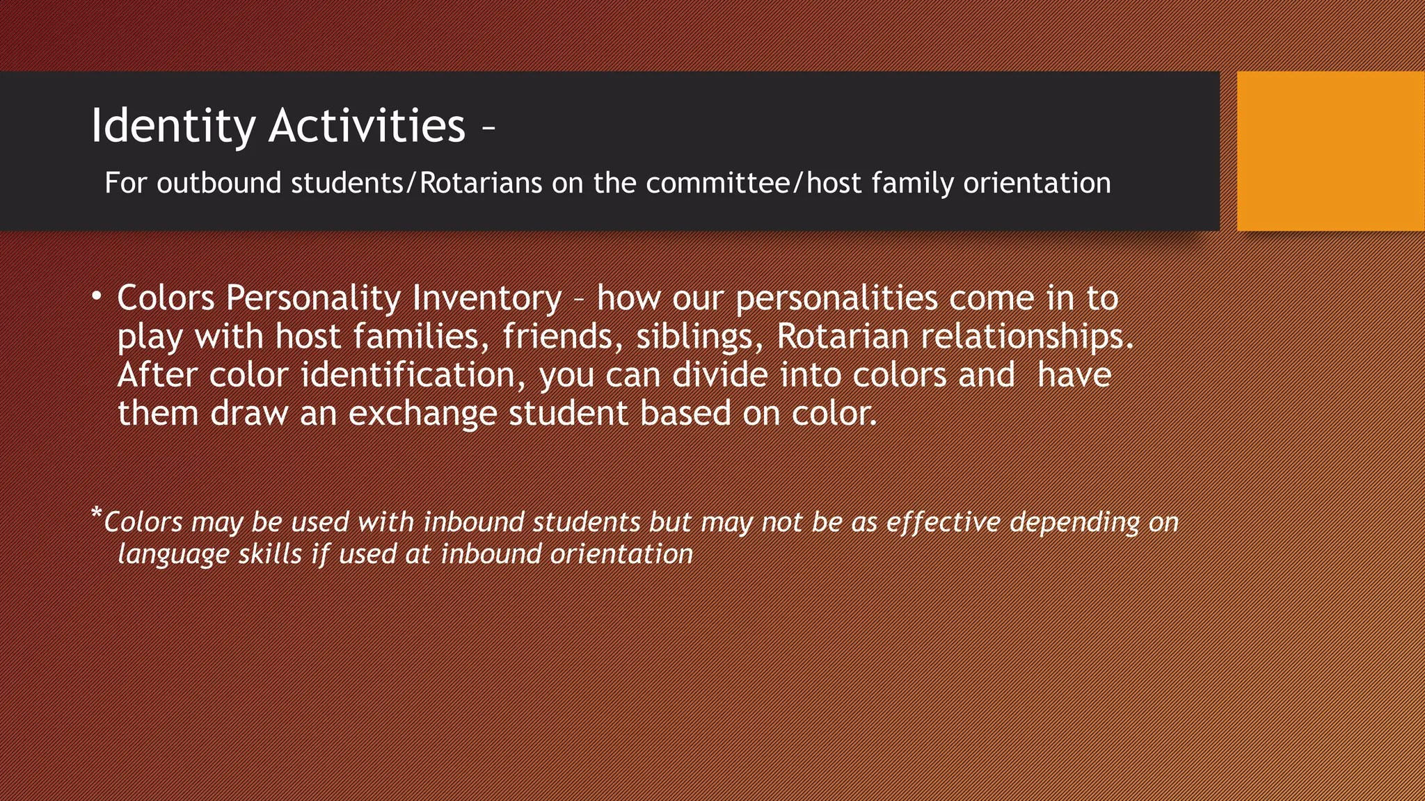Engaging Students During Orientation: Games People Play | PPS