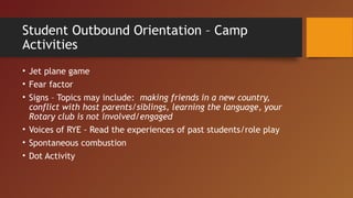 Engaging Students During Orientation: Games People Play | PPS