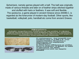 Games and toys in ancient greece translated by maria gkougkoutsi | PPT