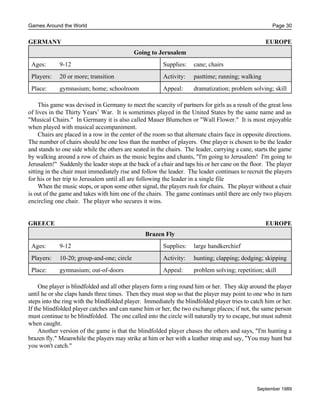 Games around the world | PDF