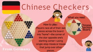 Traditional Games from all around the world | PPTX