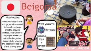 Traditional Games from all around the world | PPTX