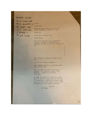 Game script | PDF
