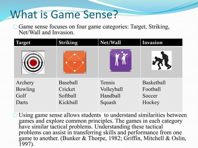 Game sense | PPT
