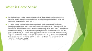 Game sense | PPTX