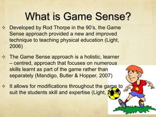Game sense | PPTX