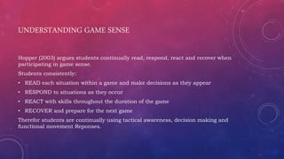 Game sense | PPTX