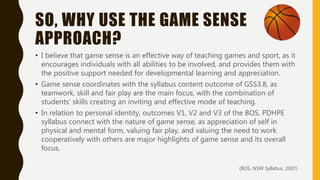 Game sense | PPTX