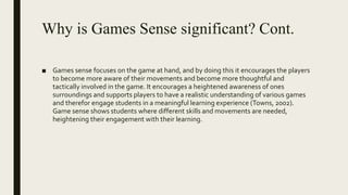 Game sense | PPTX