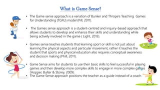 Game sense | PPTX