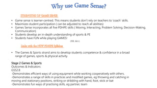 Game sense | PPTX