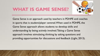 Game sense | PPT