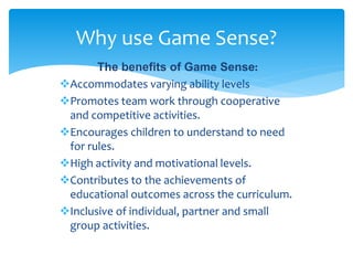 Game sense | PPT