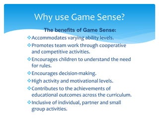 Game sense | PPT