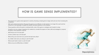 Game sense | PPT