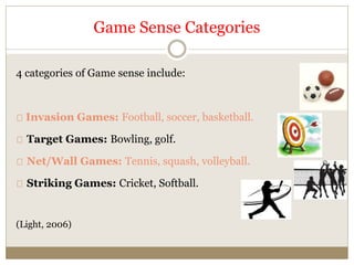 Game Sense Approach | PPTX