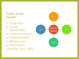 Game sense approach | PPT