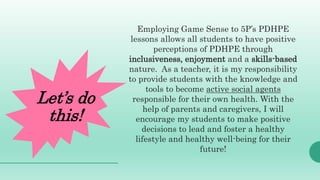 Miss Parker 5P PDHPE | PPT