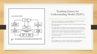 Game Sense Approach to Learning PE Powerpoint | PPT
