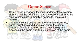 Game sense final | PPTX | Educational Video Games | Video Game Genres