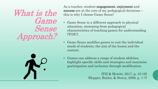 Game Sense | PPT