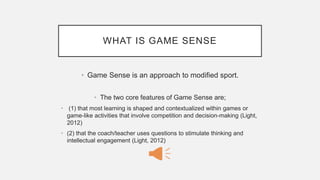 Game sense pp | PPT
