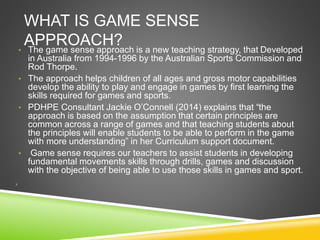 Game sense ppt | PPT