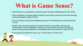 Game sense | PPT