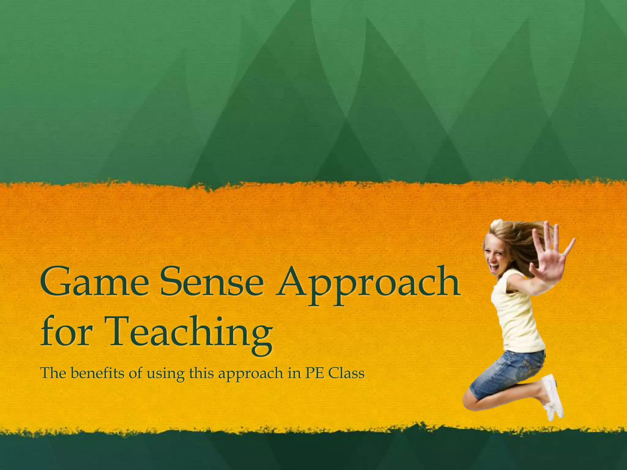 Game Sense Approach Presentation | PPTX | Educational Video Games ...