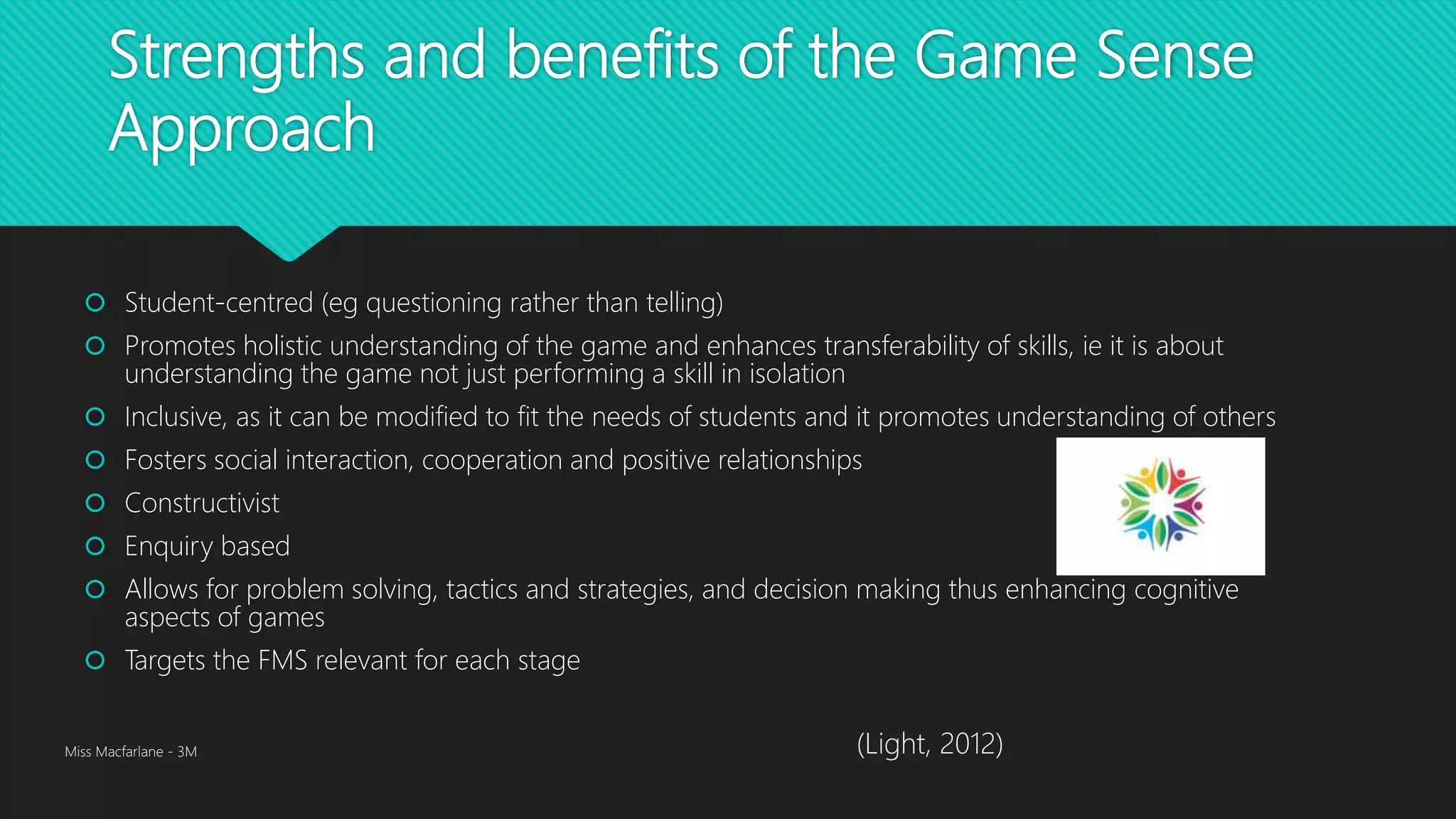Game sense (TGfU) | PPT