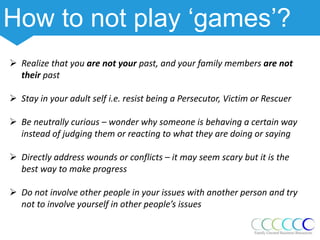 Common Communication Games that Families Play | PPTX