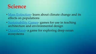 Games for Teaching and Learning | PPTX