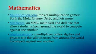 Games for Teaching and Learning | PPTX