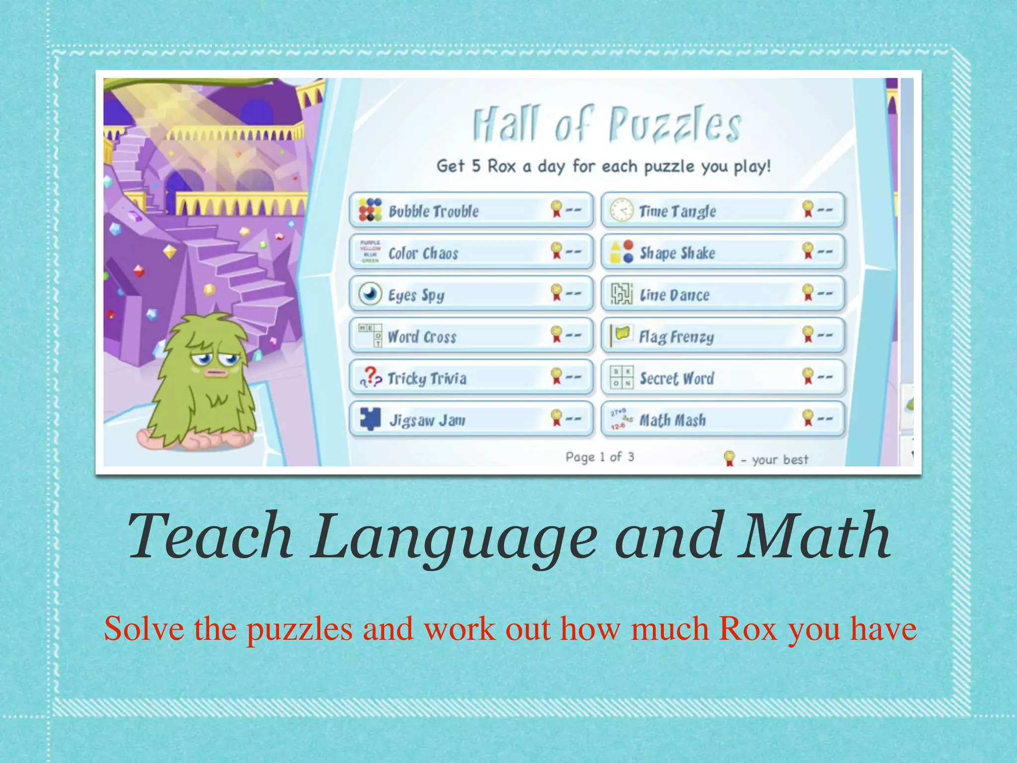 Games for young learners | PPT