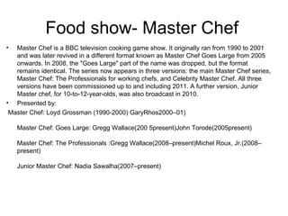 Game Show's | PPT