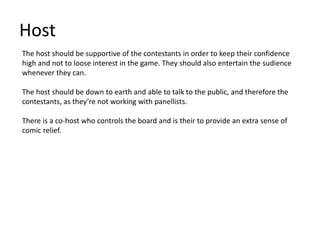 Game show pitch | PPTX