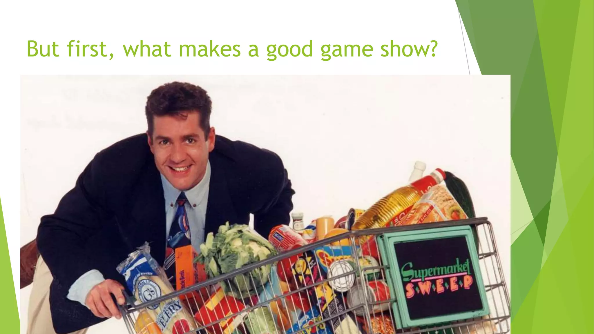 Gameshow planning | PPT