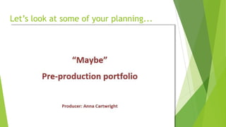 Gameshow planning | PPTX