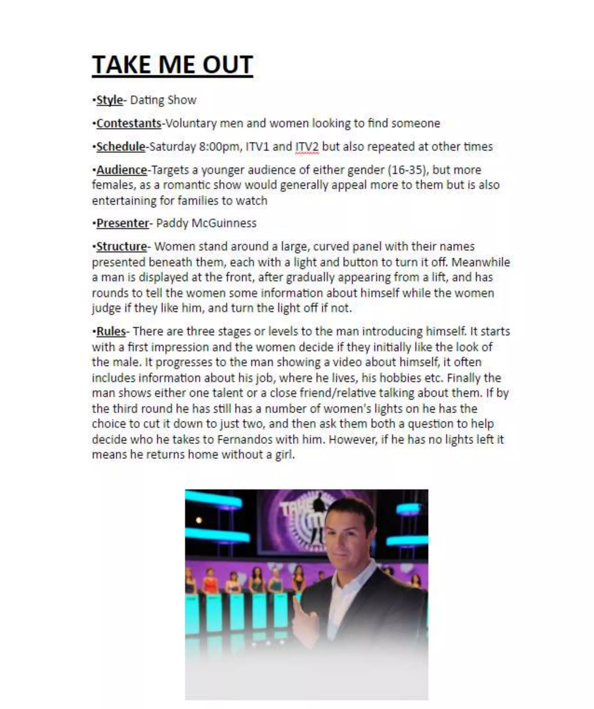 Gameshow genres | PPTX